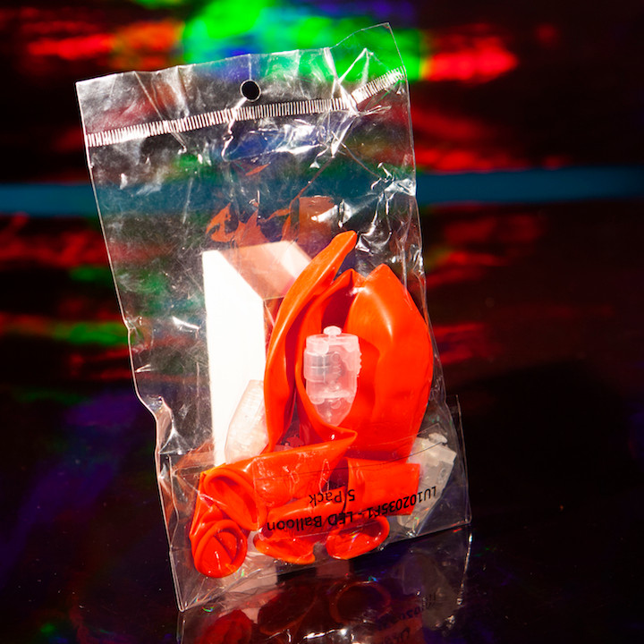 Red LED Balloons 5-Pack | LED Balloon Lights | Glow Balloons