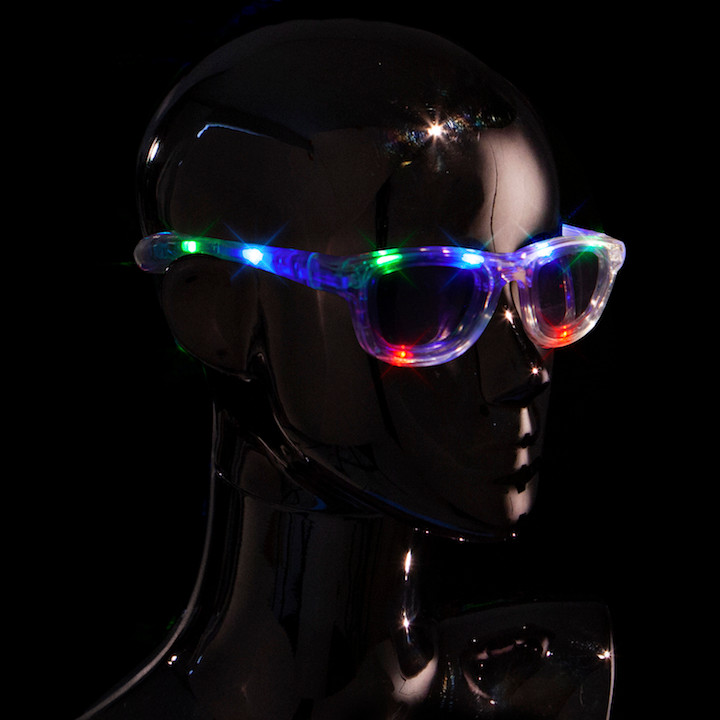 Light Up Retro Sunglasses RGB | LED Sunglasses | GlowSource