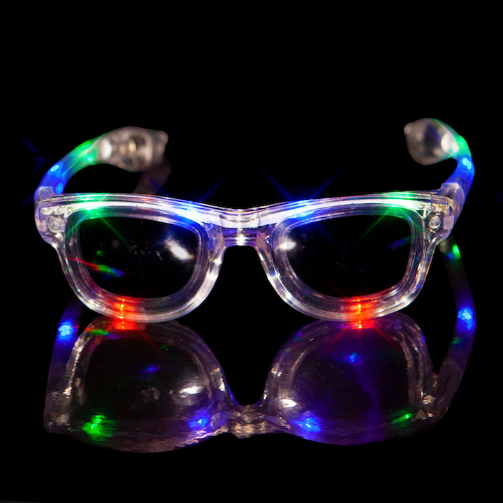 Light Up Retro Sunglasses RGB | LED Sunglasses | GlowSource