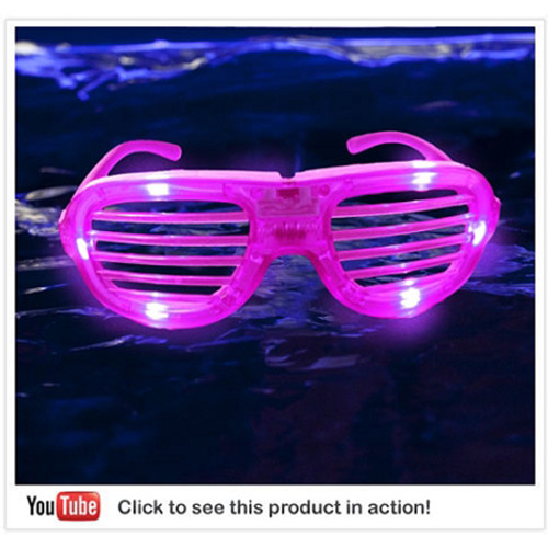 Led Shutter Glasses Pink Shutter Glasses Stunner Shades