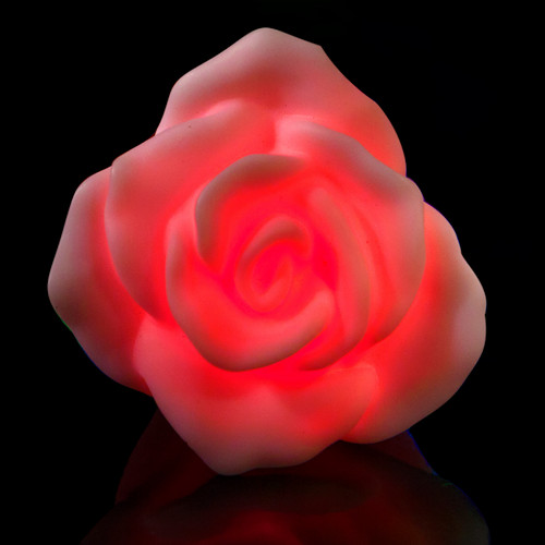 LED Lighted Floating Rose (4-Pack) | Lighted Floating Roses