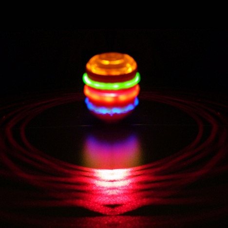 LED Spinning Laser Top (3 Pack) in Assorted Colors