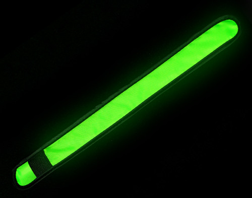 Green Slap Band 3 Flash Modes | LED Party Accessories