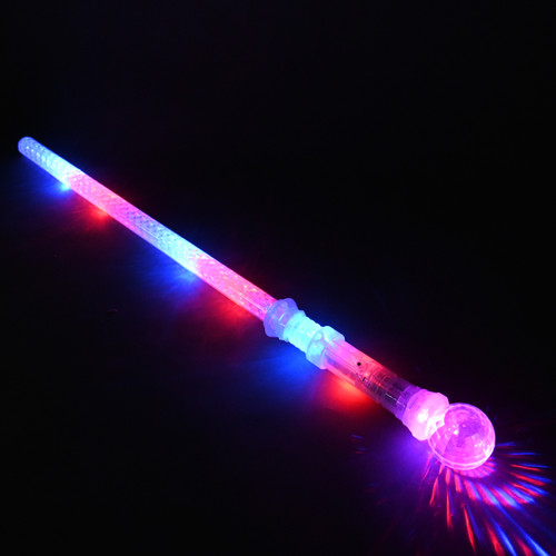 28'' Multicolor LED Sword with Prism Ball | LED Toy Sword