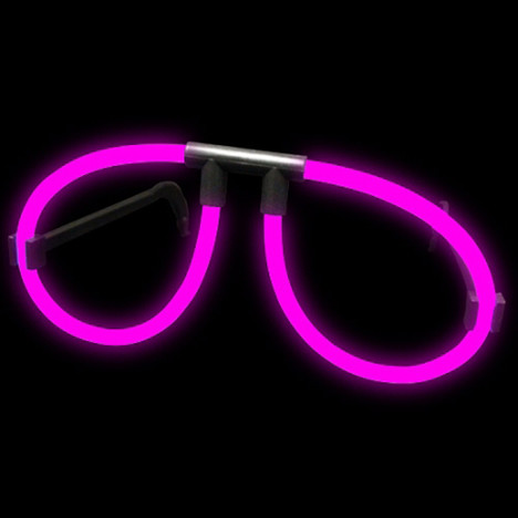 Pink Glow Eyeglasses (12-pack) | Glowing Glasses