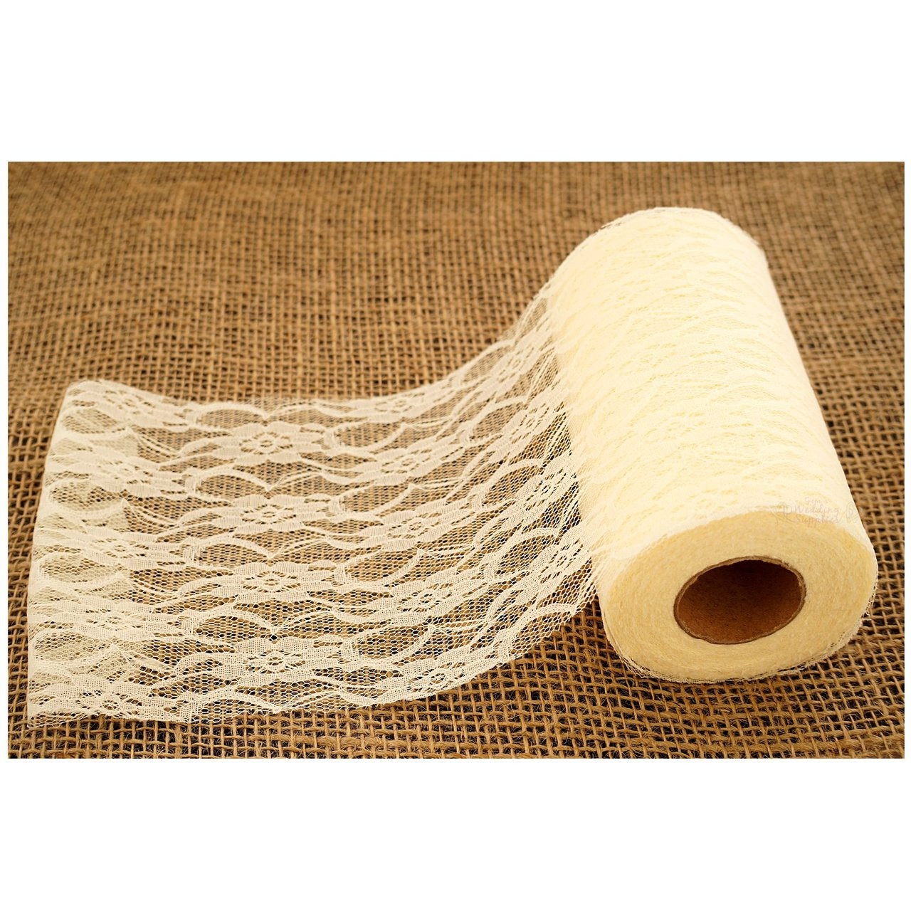 Cream Lace Roll | Wedding Reception Decorations