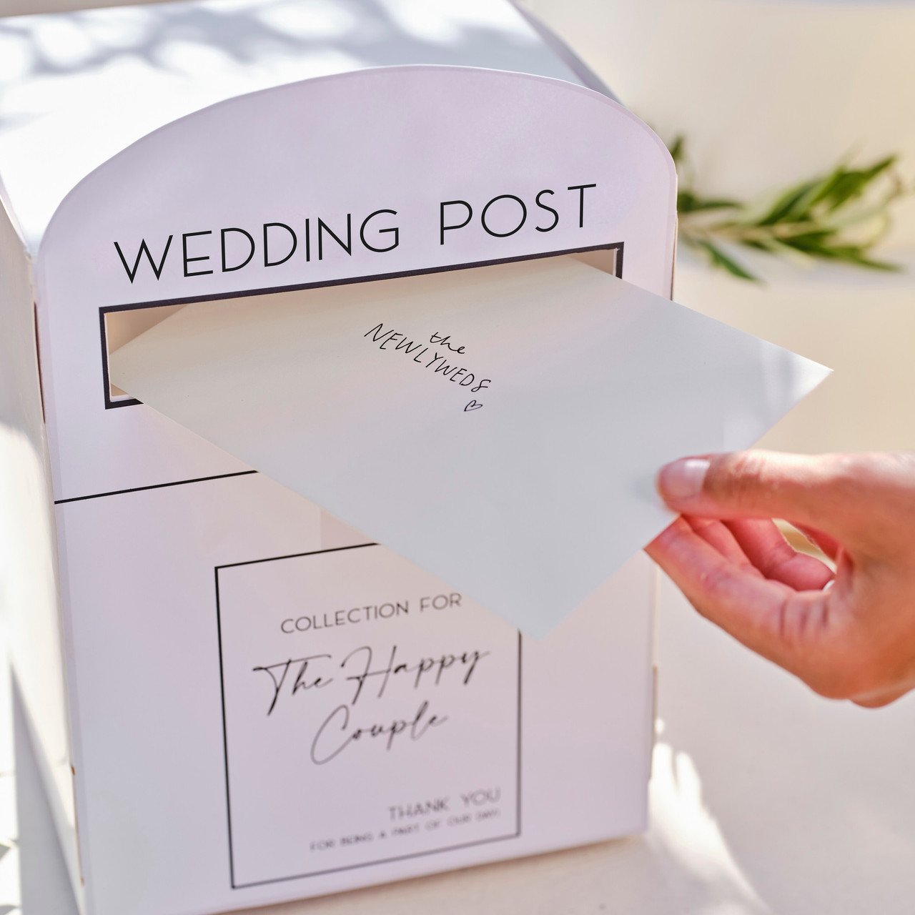 Wedding Post Card Box | Wedding Card Box