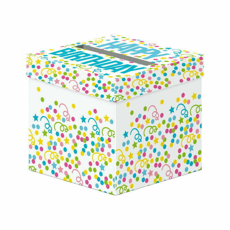 Happy Birthday Card Box | Birthday Supplies