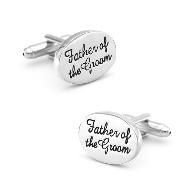 Father of the Groom Cufflinks | Wedding Cufflinks