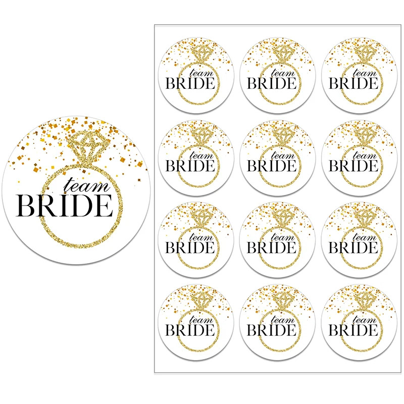 Team Bride Stickers | Hens Night
