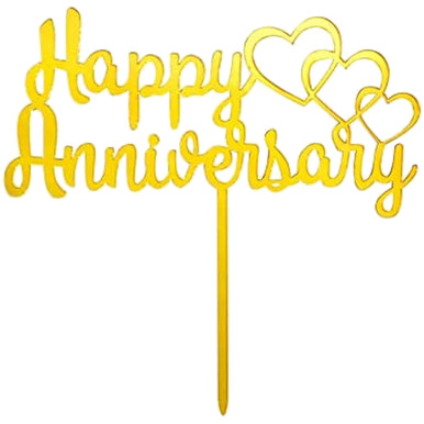 Anniversary Cake Topper | Anniversary Party