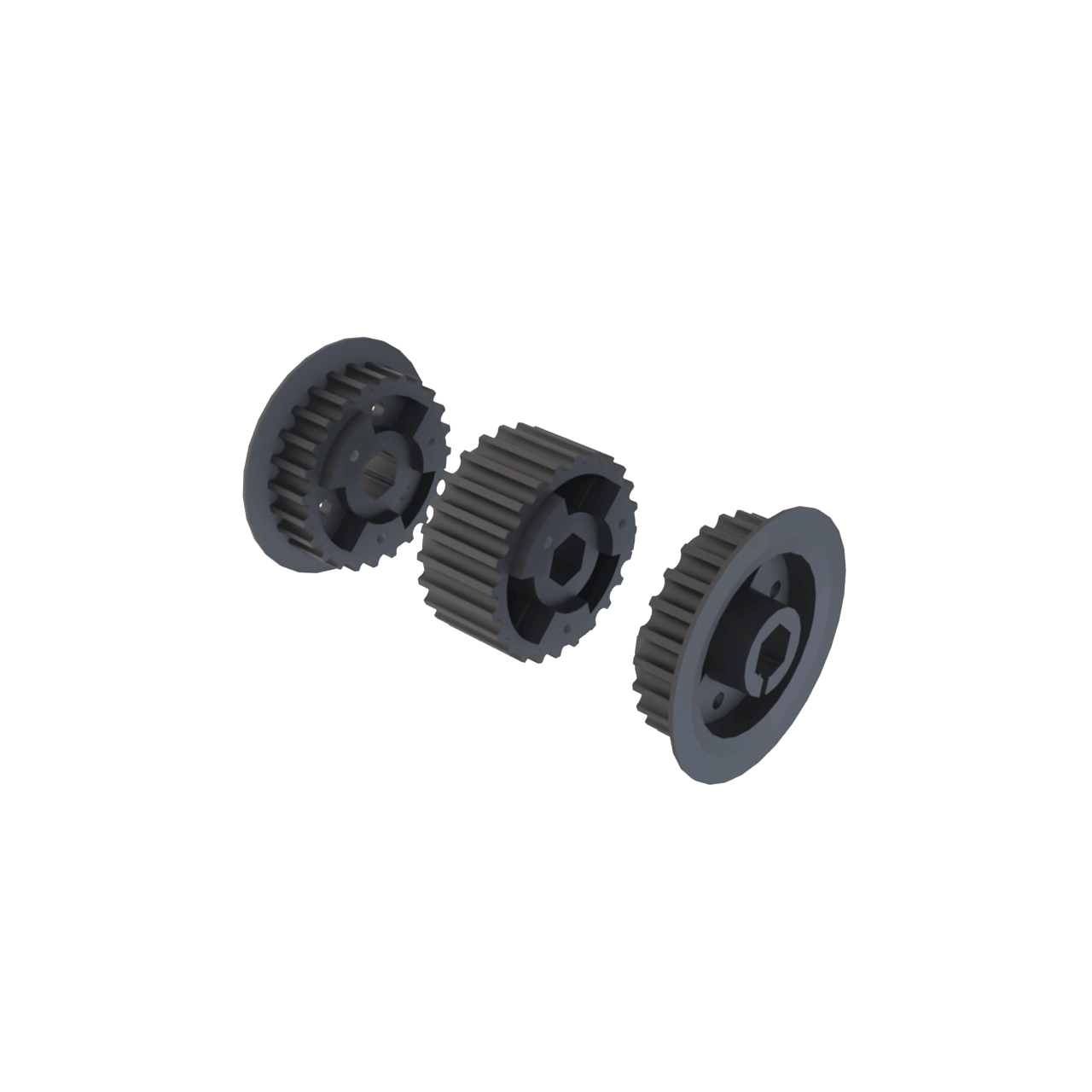 GT2 3mm Pitch Pulleys - REV Robotics