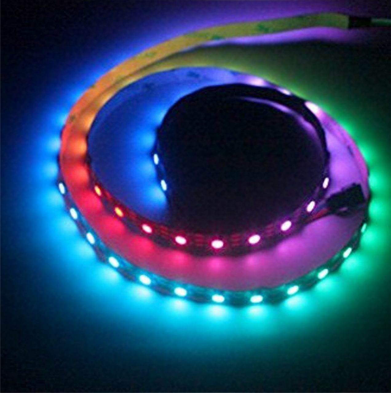 5V Addressable LED Strip - 1m - REV Robotics