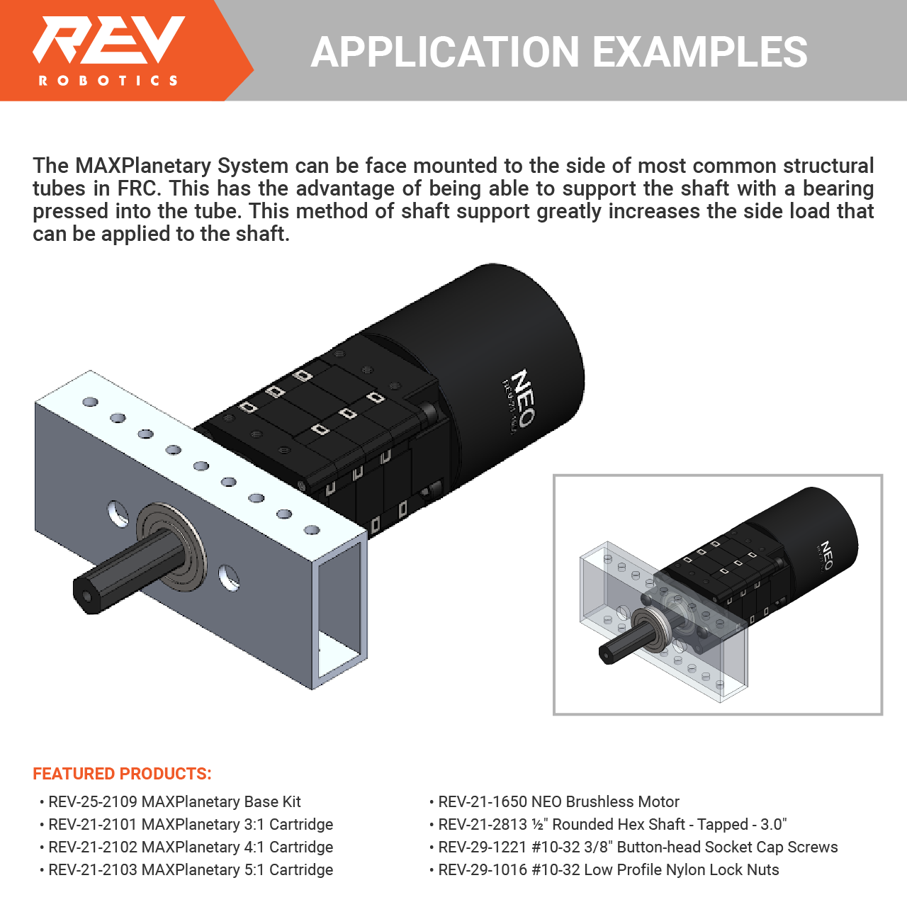 MAXPlanetary System Kit - REV Robotics