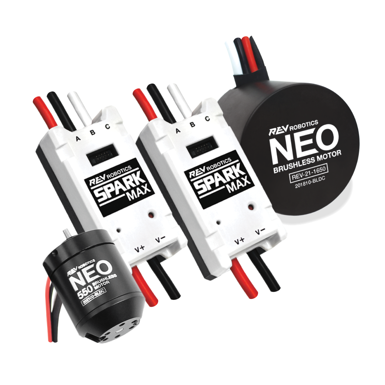 3in MAXSwerve Motor & Controller Bundle - REV Robotics