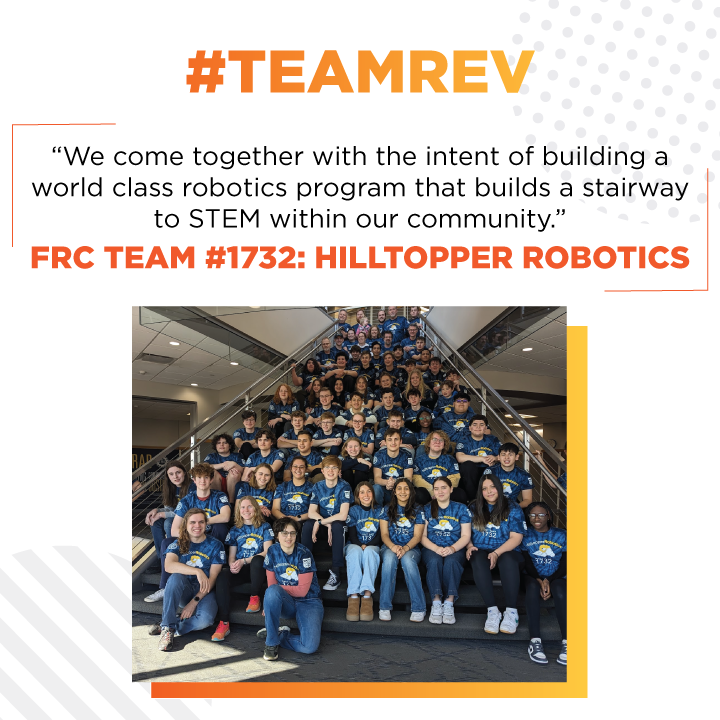Team REV Spotlight: FRC #1732 Hilltopper Robotics - REV Robotics