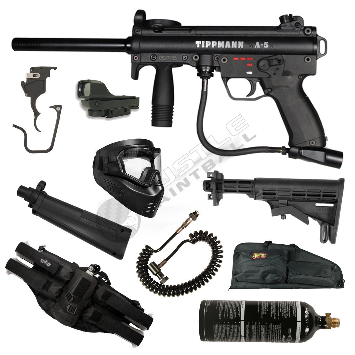 Tippmann A5 E-Grip Hall Effect Raider Pack