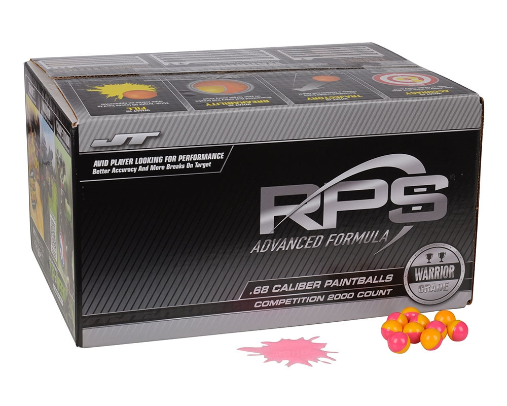 JT Competition 2000ct Paintball Ammo - Pink Fill