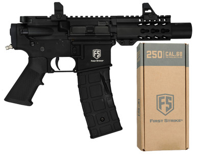 First Strike T15 Machine Pistol Paintball Marker w/ 250 FREE First ...