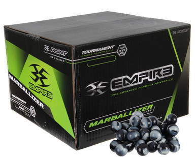 Empire Field Marballizer Tournament Paintballs - Case of 2000 - Black ...