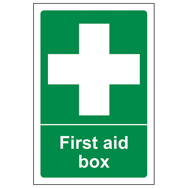 600 x 200 FIRST AID POINT SIGN - KT Supplies