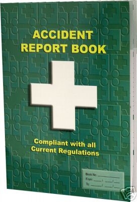 ACCIDENT REPORT BOOK - KT Supplies