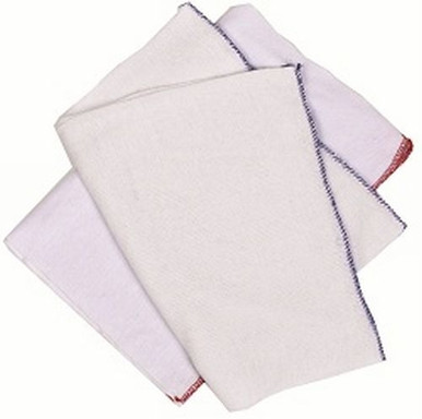 WHITE DISH CLOTHS (PACK 10) - KT Supplies