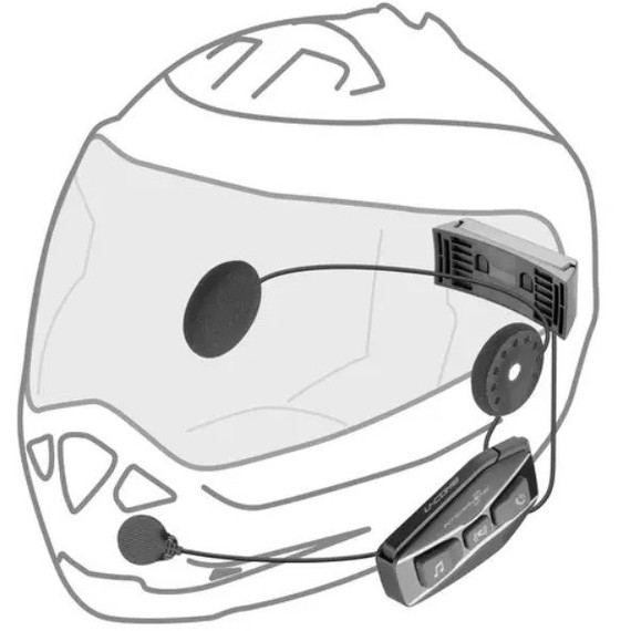 Interphone U-COM 16 Mesh Intercom - Revco.ca