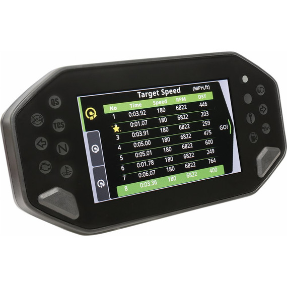 Koso RX-4 Motorcycle Multi-Function Speedometer/Tachometer for Yamaha ...