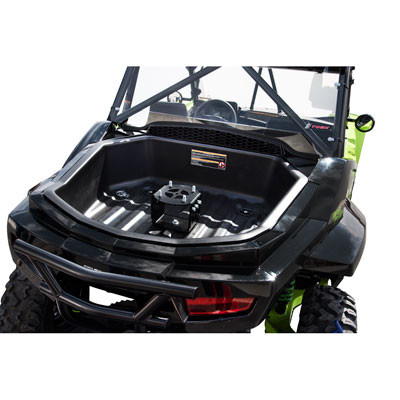 Tusk Bed Mounted UTV Spare Tire Carrier and Cargo Rack for Arctic Cat ...