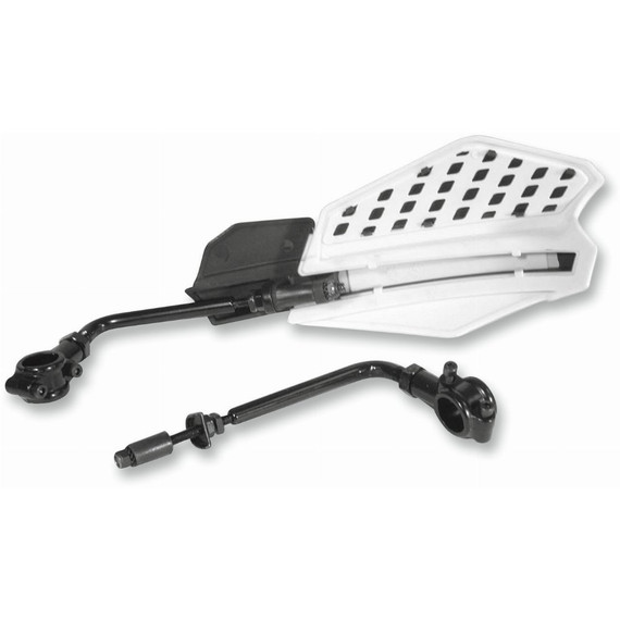 PowerMadd Handguard Tri-Mount Kit for ATV/Snowmobiles/Motorcycles ...