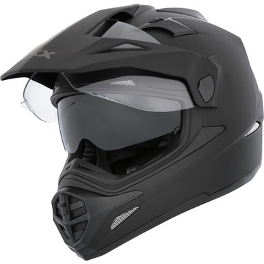CKX Quest RSV Solid Dual Sport Helmet (Matte Black) - Revco.ca