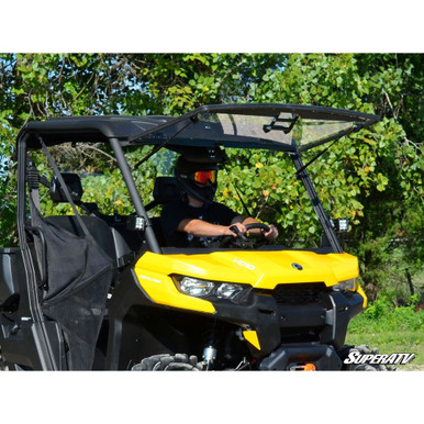 Super ATV Flip Up Polycarbonate UTV Windshield - Revco.ca