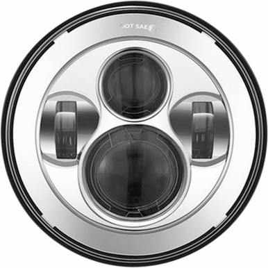 Speed Demon 7" Motorcycle LED Headlight - Revco.ca