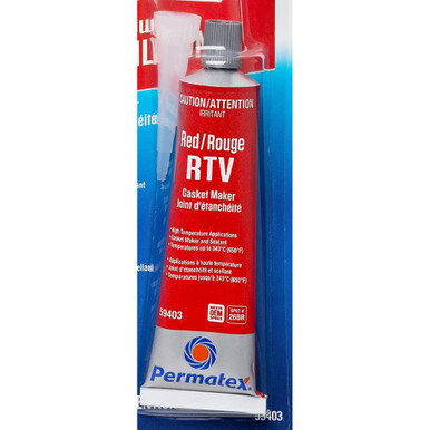 Permatex Red RTV High Temperature Gasket Maker - Revco.ca