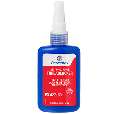 Permatex High Strength Threadlocker (Red) - Revco.ca