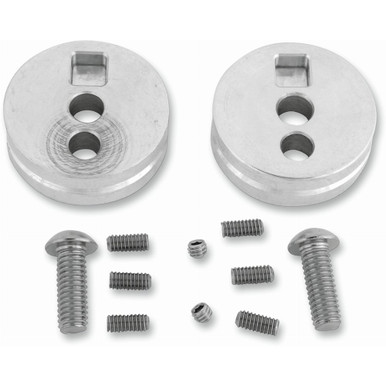 Show Chrome Elliptical Motorcycle Driving Light Turn Signal Adapters ...