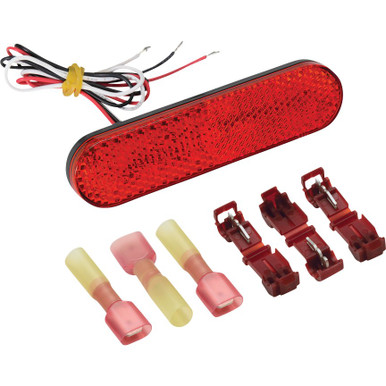 Show Chrome Motorcycle Red LED Marker Light - Revco.ca