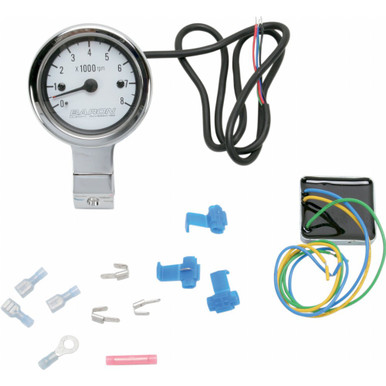 Baron Custom Accessories Bullet Motorcycle Tachometer - Revco.ca