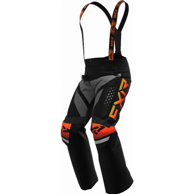 FXR RRX Insulated Pants (Black/Charcoal/Gold Inferno) (2022) - Revco.ca