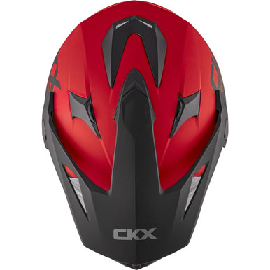 CKX Quest Beam Replacement Peak (Matte Red) - CLOSEOUT - Revco.ca