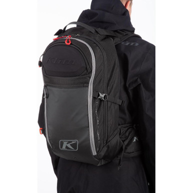 Klim Krew Pak Backpack (Black/Castlerock) - Revco.ca