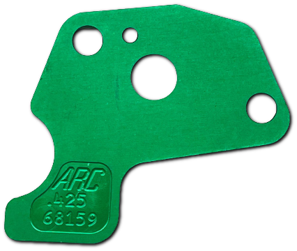 Restrictor Plate ARC Green - Mini Wedge Supply