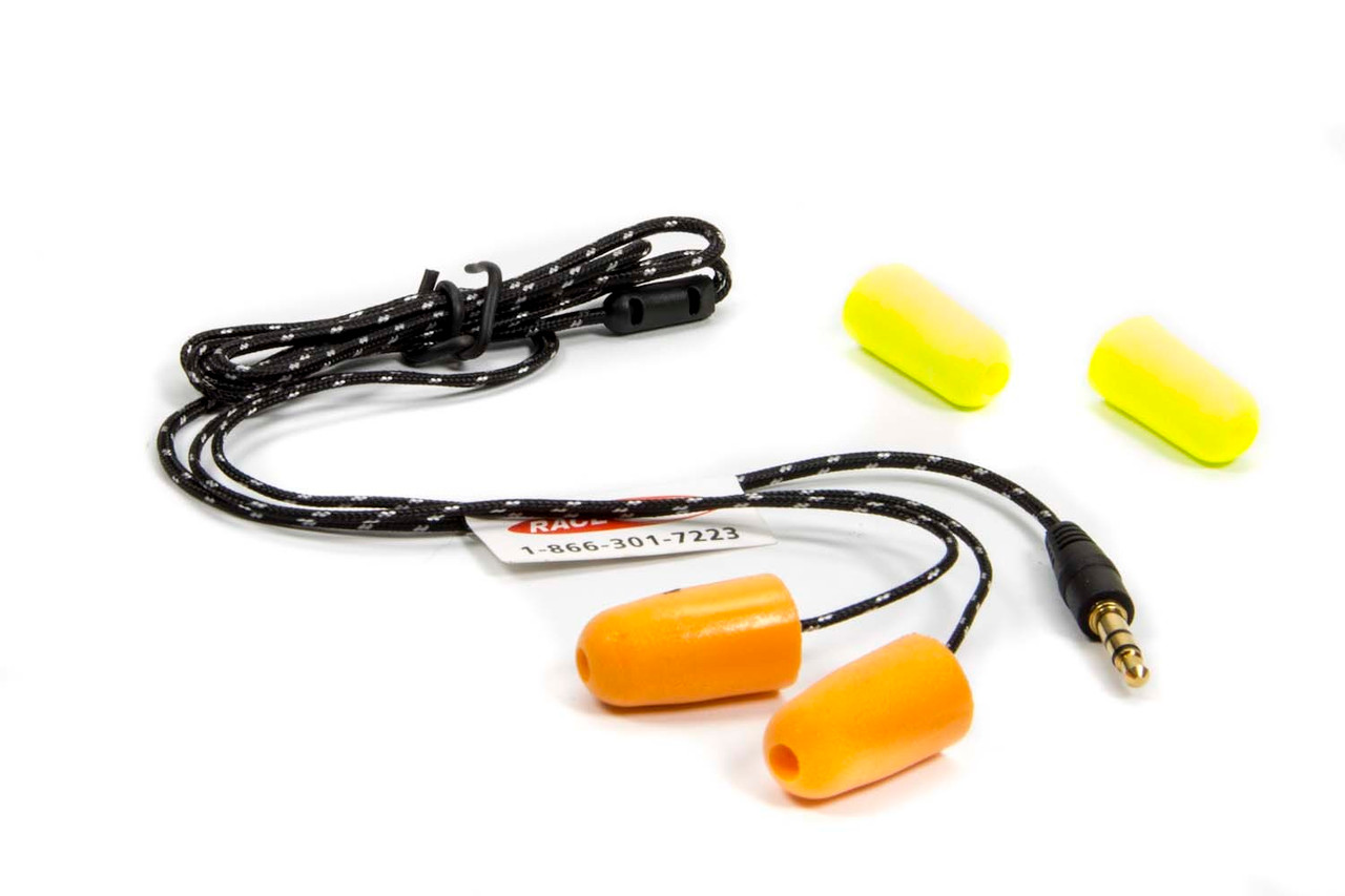Raceceiver Foam Ear Buds - Mini Wedge Supply