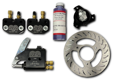 Complete Standard Mini-Lite Brake System Kit 1-1/4" - Mini Wedge Supply