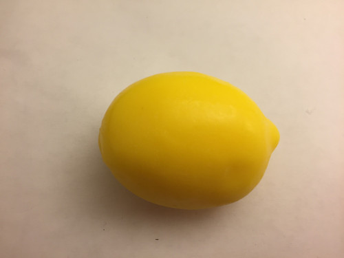 Lemon shaped hand soap