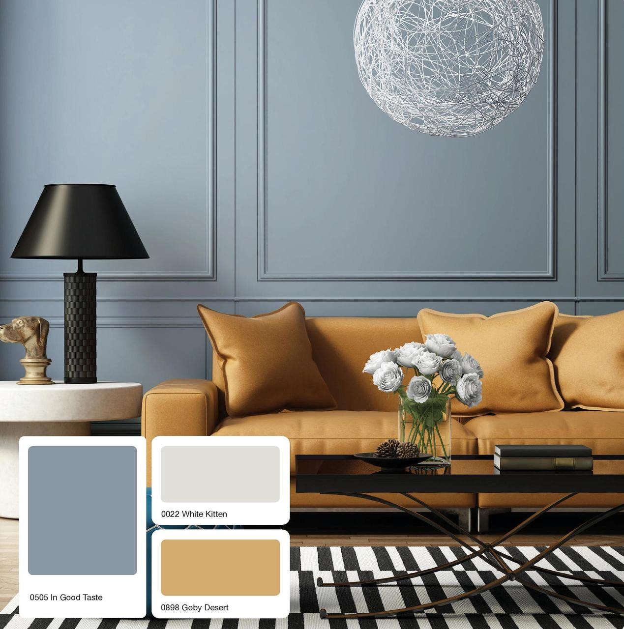 California Paints Interior Color Card - Mullers Paint & Design Co.
