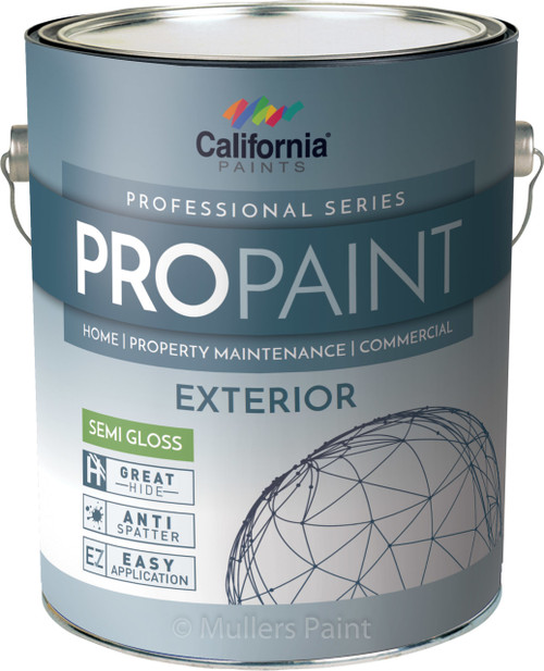 California Paints Exterior Color Card - Mullers Paint & Design Co.