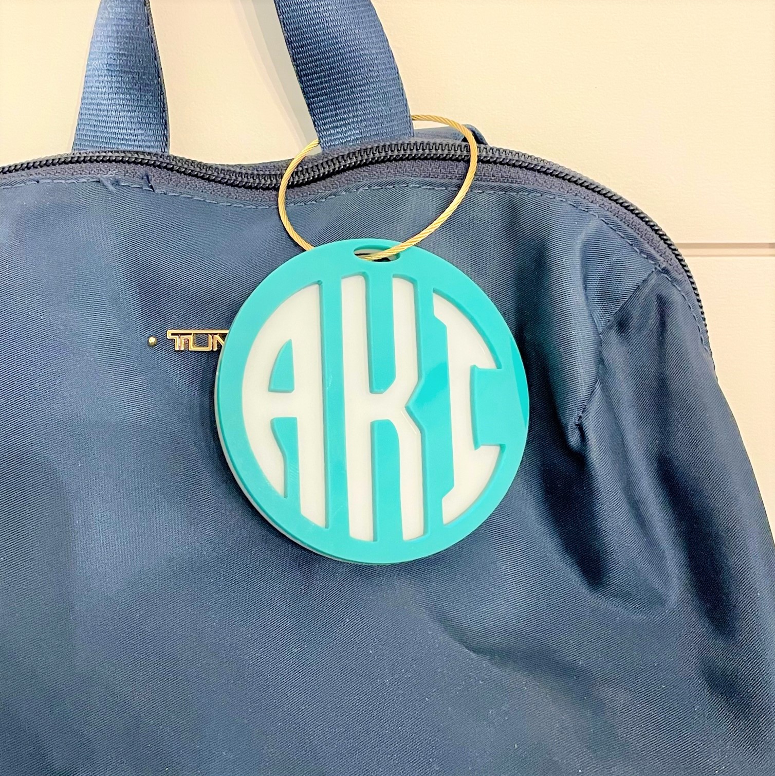 Monogram Bag Charm