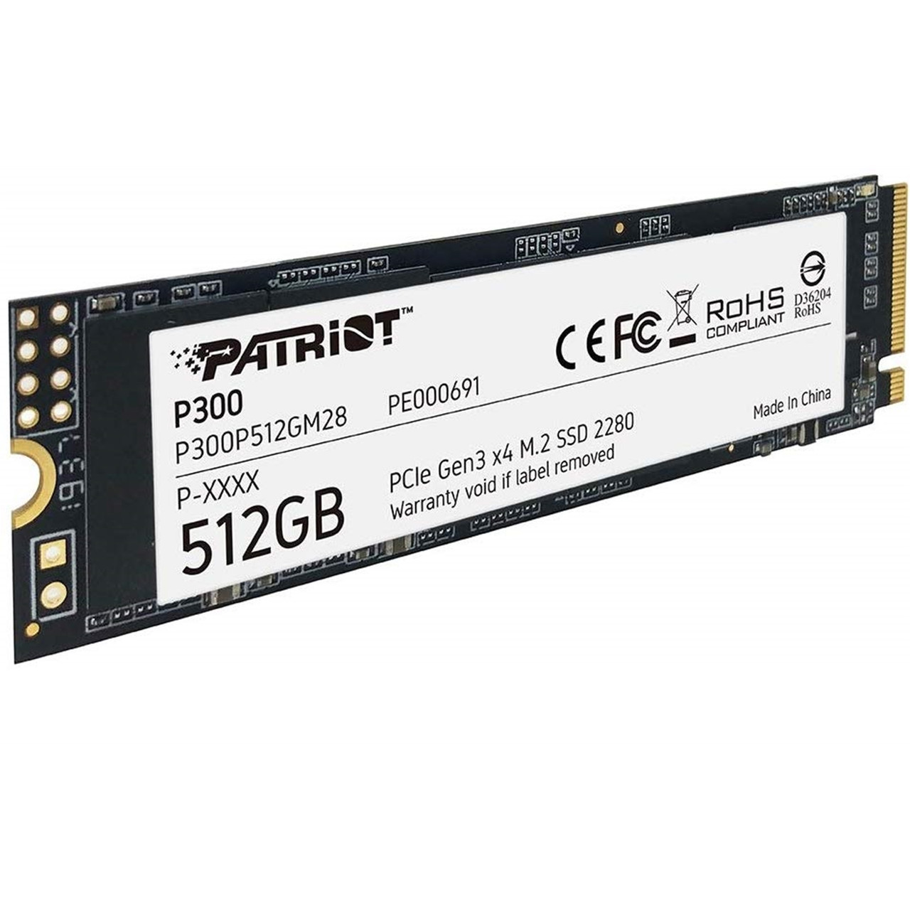 512GB NVMe SSD | M.2 Interface | 'P300'